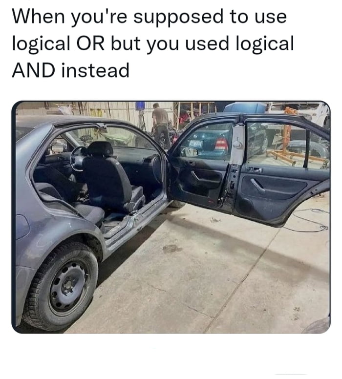 Importance Of Logical Operators 9GAG importance-of-logical-operators-9gag
