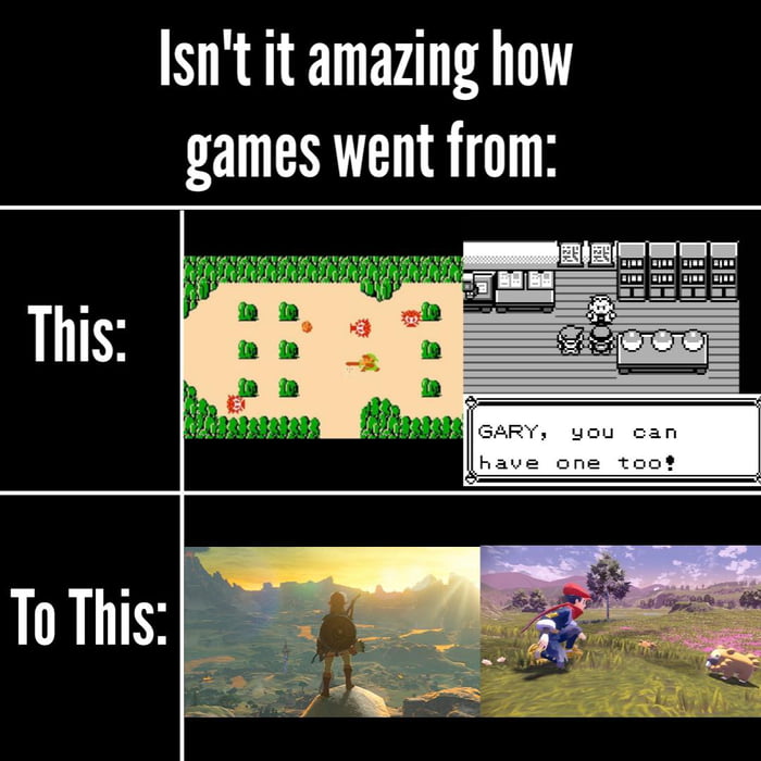 The evolution of gaming is something amazing - 9GAG