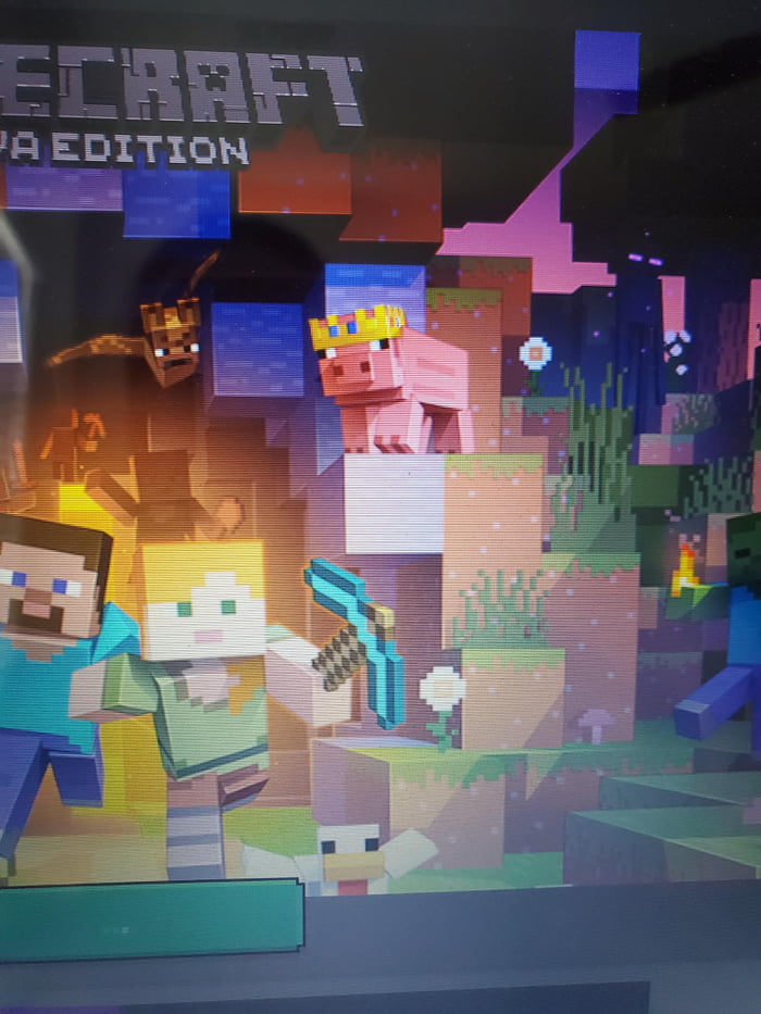 The Minecraft Launch Screen After Technoblade Died - 9GAG