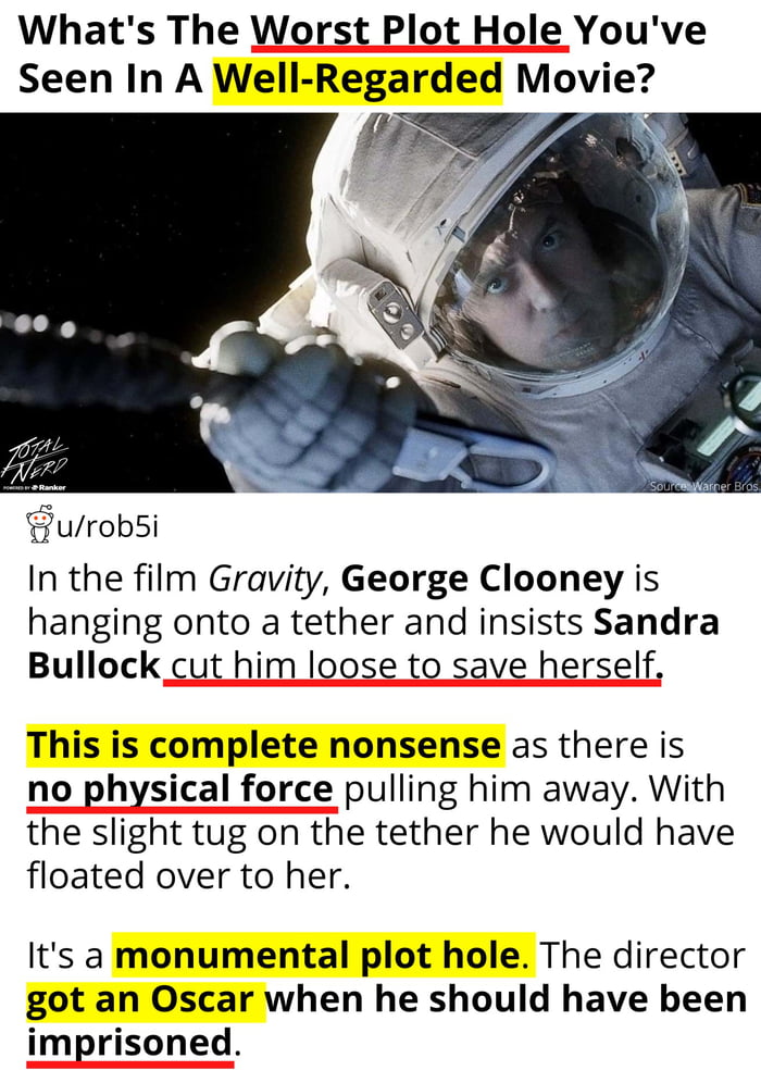 Even Interstellar has plot holes - 9GAG
