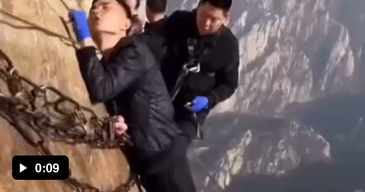 Mount Huashan - Death Trail - 9GAG