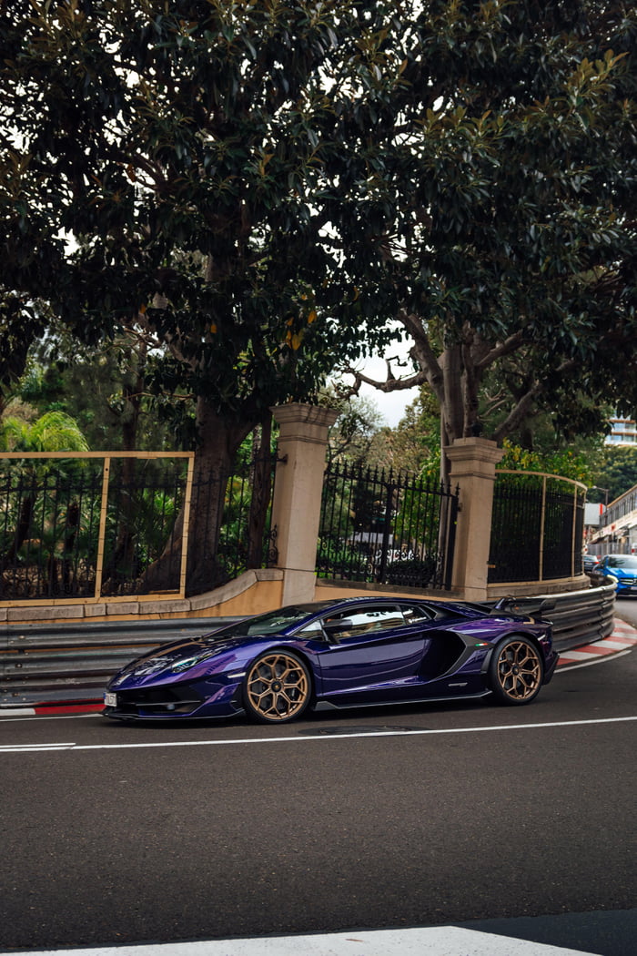 Viola Aletheia Lamborghini Aventador SVJ - 9GAG