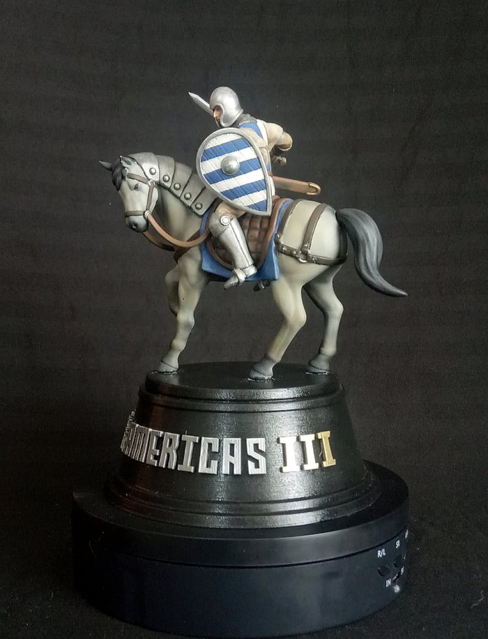 This is an Age of Empires 2 Knight designed as a prize for my tourney ...