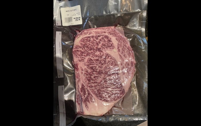Got the most expensive steak you can buy as an upcoming birthday gift ...