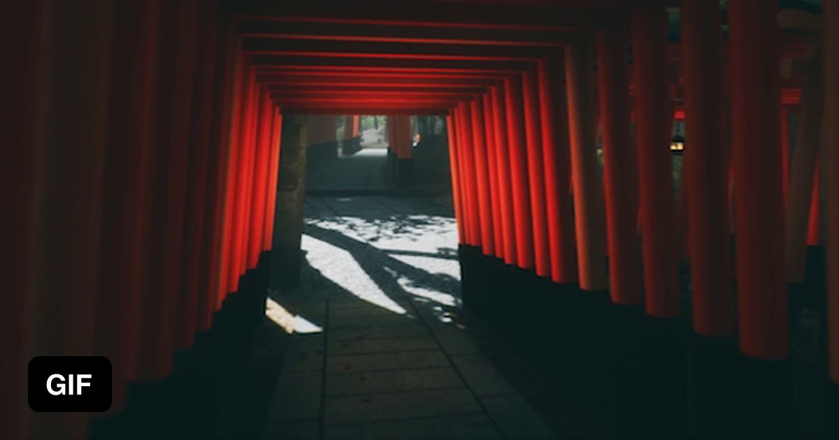 Explore a 3D Recreation of Kyoto's Red Gates in Unreal Engine 4 - 9GAG