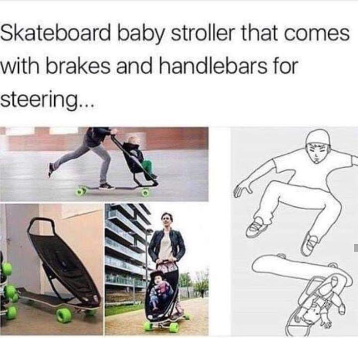 Kickflip that baby - 9GAG