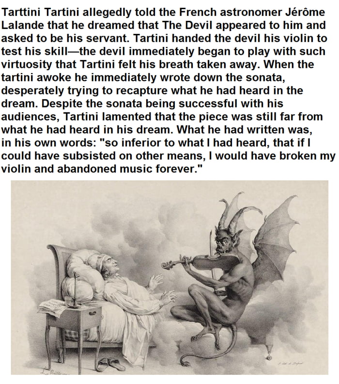 The story of the "Devil's Trill Sonata" - 9GAG