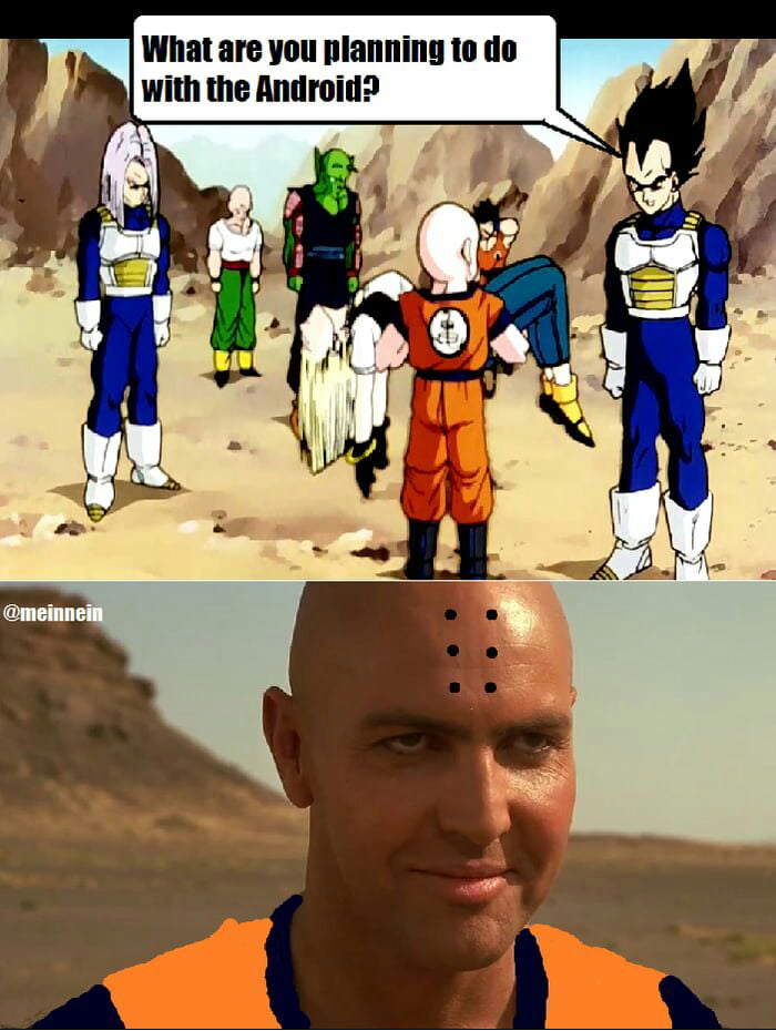 Krillin Shes 18 Btw 9gag