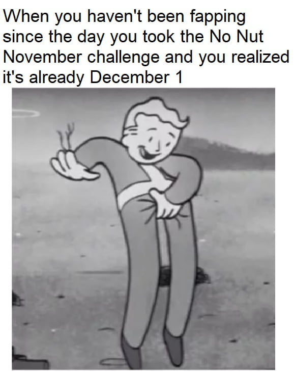 Destroy Dick December is now starting. Ready your penis! - 9GAG