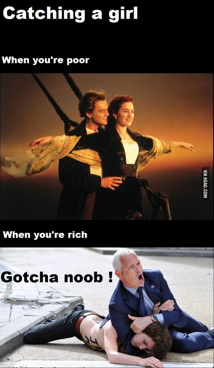 How to catch a girl - 9GAG