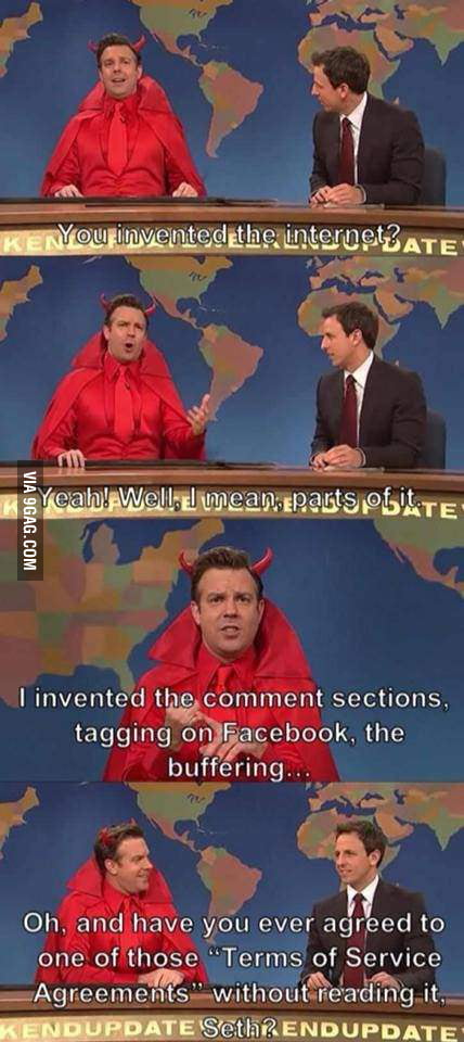 Speaking of the devil... - 9GAG