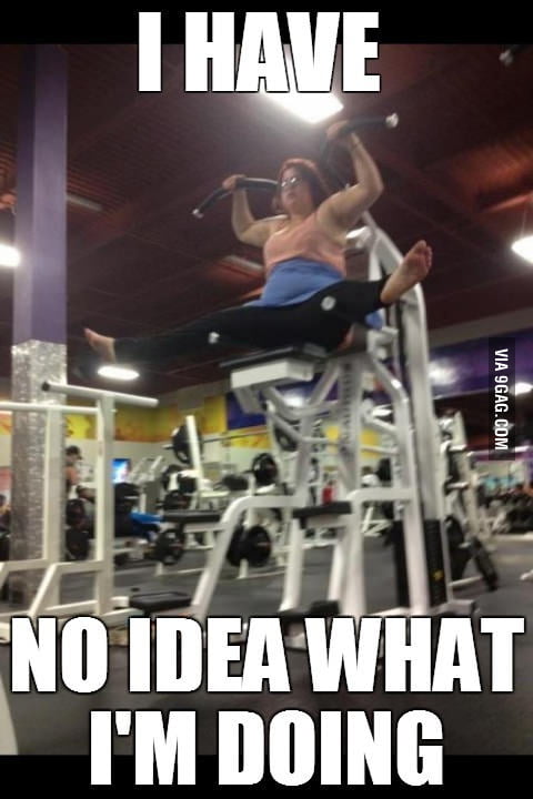 Whenever I try to use gym equipment. - 9GAG