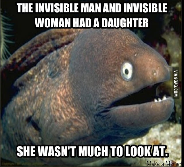 Invisible eel - 9GAG
