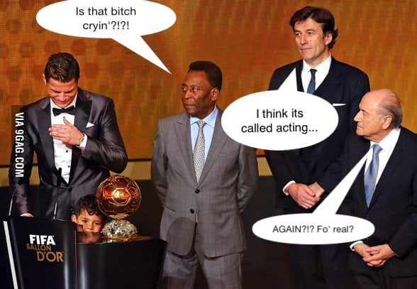 His the best! Gotta have a little fun with the masters - 9GAG