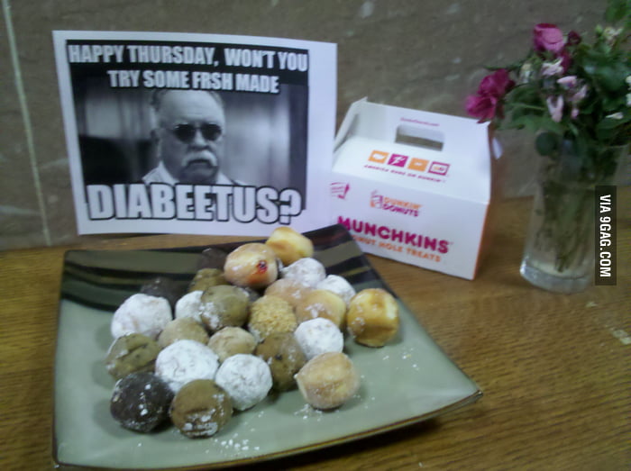 I brought donuts to work. - 9GAG