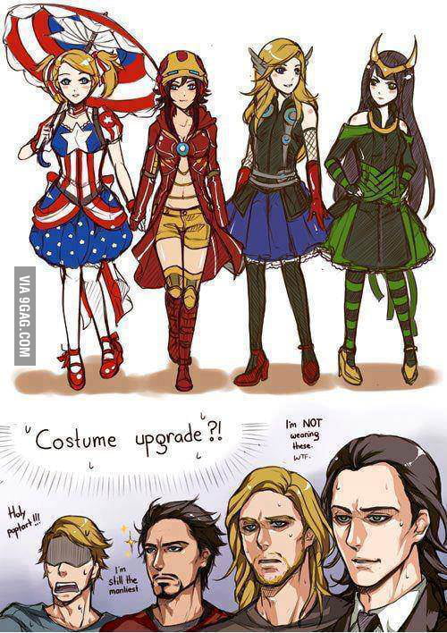 Costume upgrade?! - 9GAG