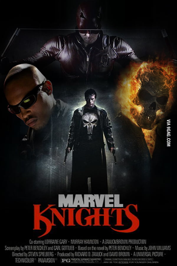 Marvel Knights Movie Poster - 9GAG
