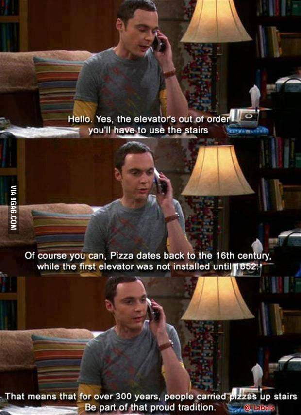 Oh Sheldon...... - 9GAG