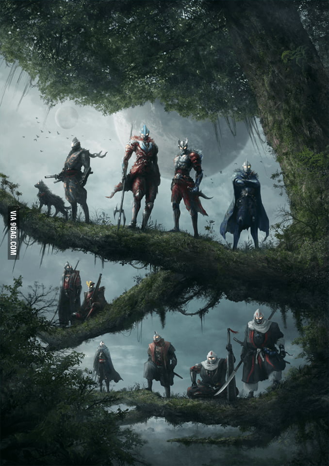 Ultraman Becomes Samurai In A New Poster And Looks Super Cool - 9GAG
