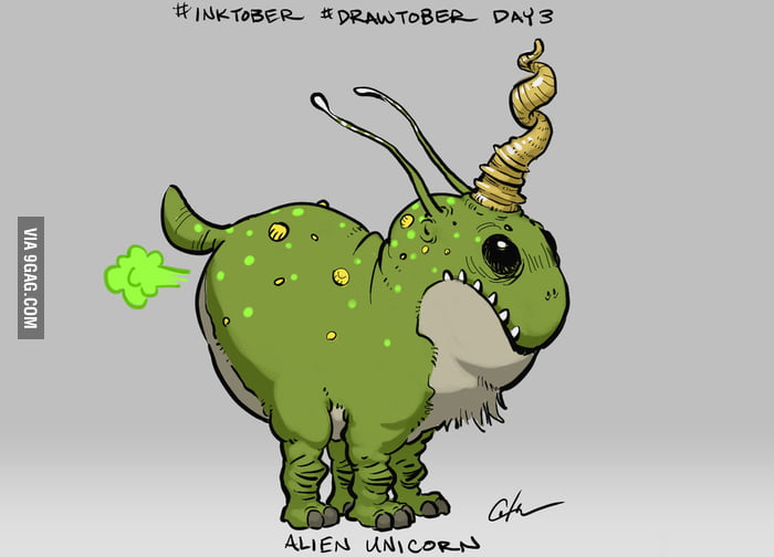 To the guy who post the uni-corn, I present You the alien unicorn - 9GAG