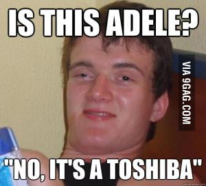 What type of computer sings? Adele - 9GAG