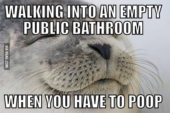 For shy poopers - 9GAG