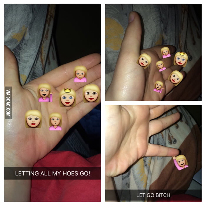 Hahaha letting go off my hoes! - 9GAG