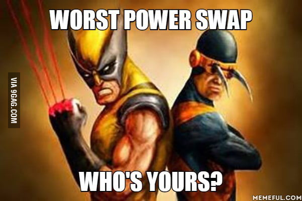 Mine's Wolverine and Cyclops - 9GAG