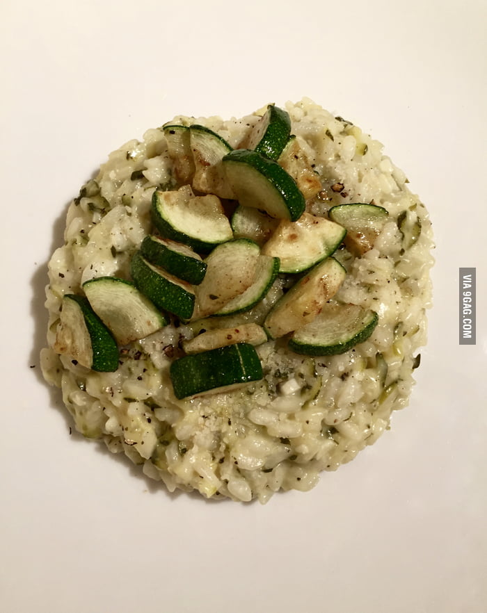 Courgette Risotto - 9GAG