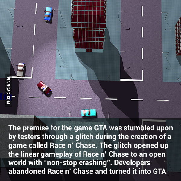 GTA and Race n' Chase - 9GAG