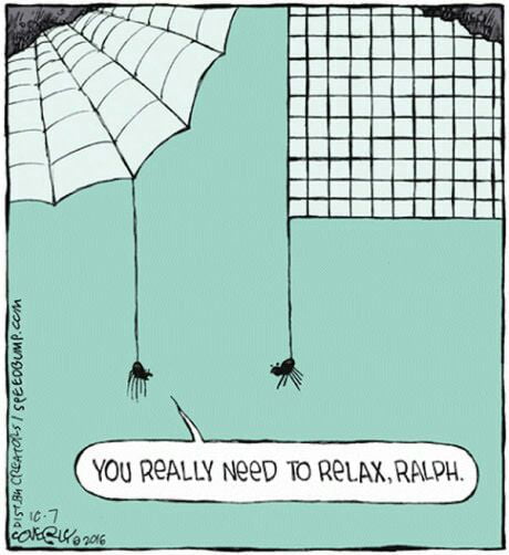 You really need to relax, Ralph. - 9GAG