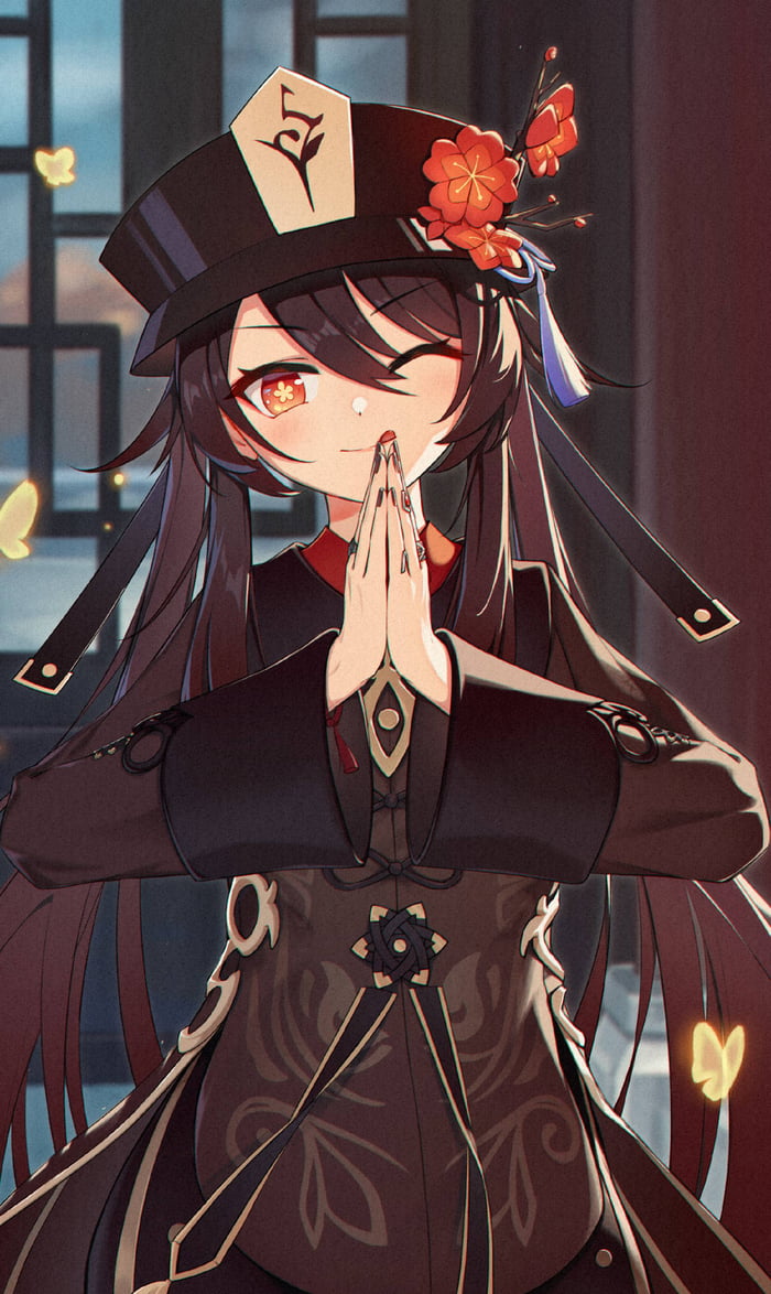 Hu Tao (1941×3254) - 9GAG