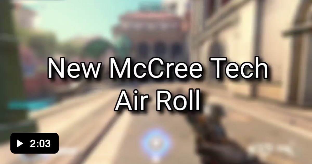 The new McCree air roll parkour tech quickly explained with some spots ...