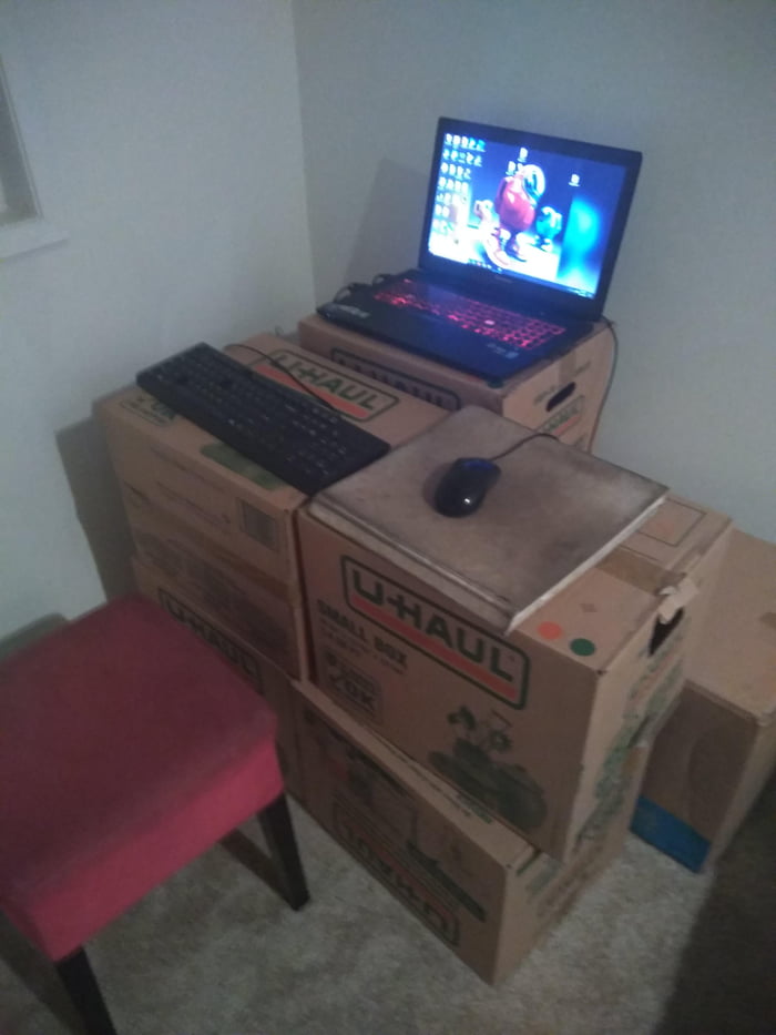 Cardboard pc setup - 9GAG