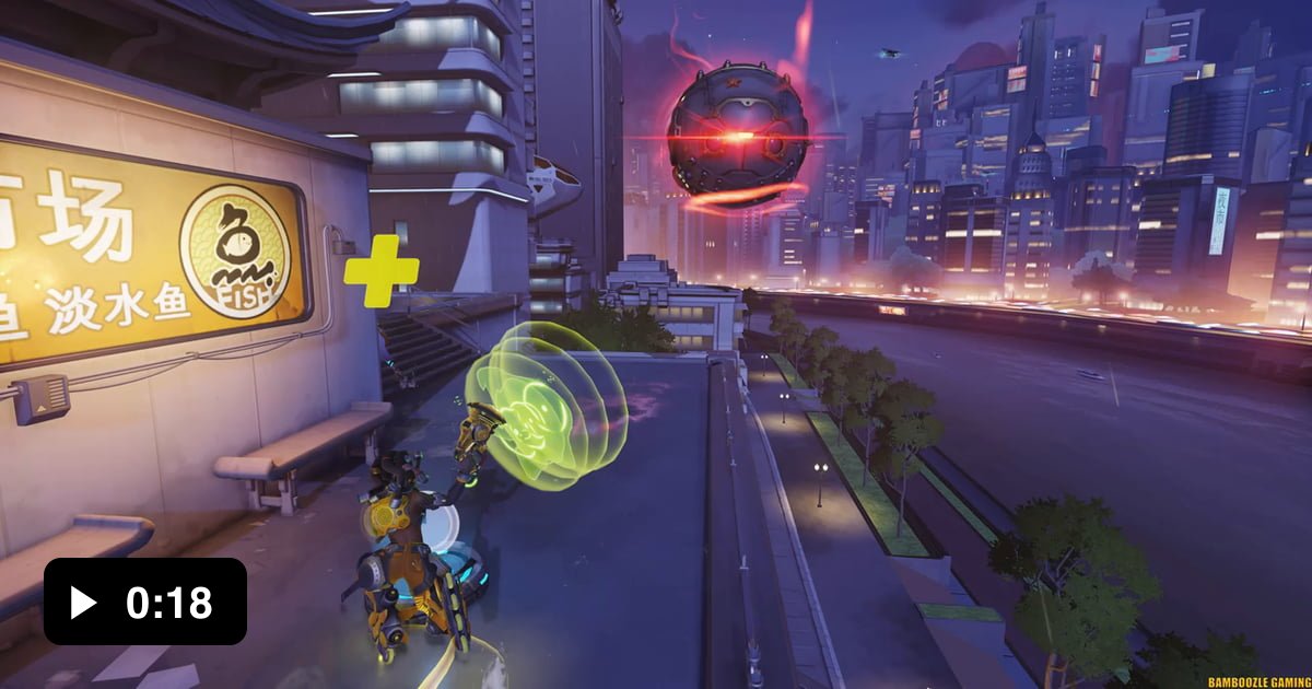 Lucio boop assists Wrecking Ball with his piledriver off the map. Wait ...