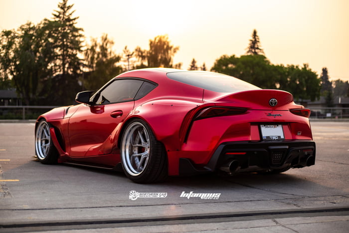 Infamous Aero A90 Supra Widebody Kit - 9GAG