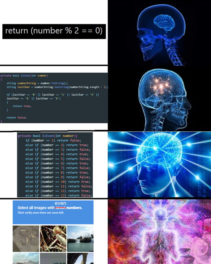 Find out if a number is even - 9GAG