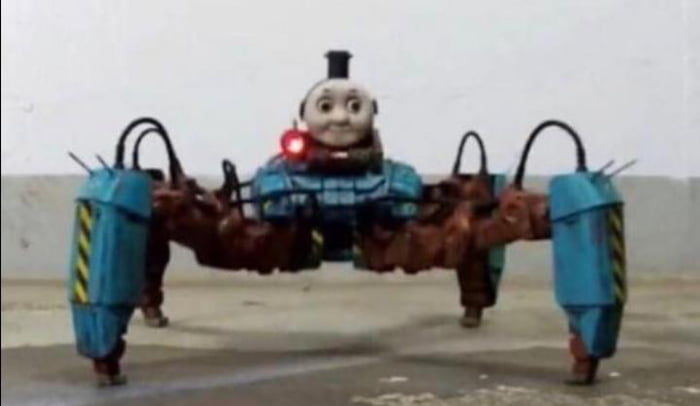 Thomas the mechanical demon - 9GAG