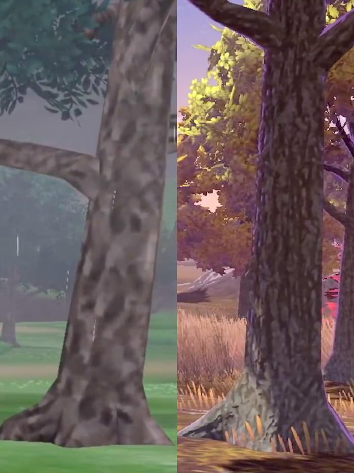 SW/SH Trees vs Legends Trees - 9GAG