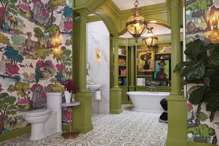 Bathroom in Minneapolis, interior design by Corey Damen Jenkins - 9GAG