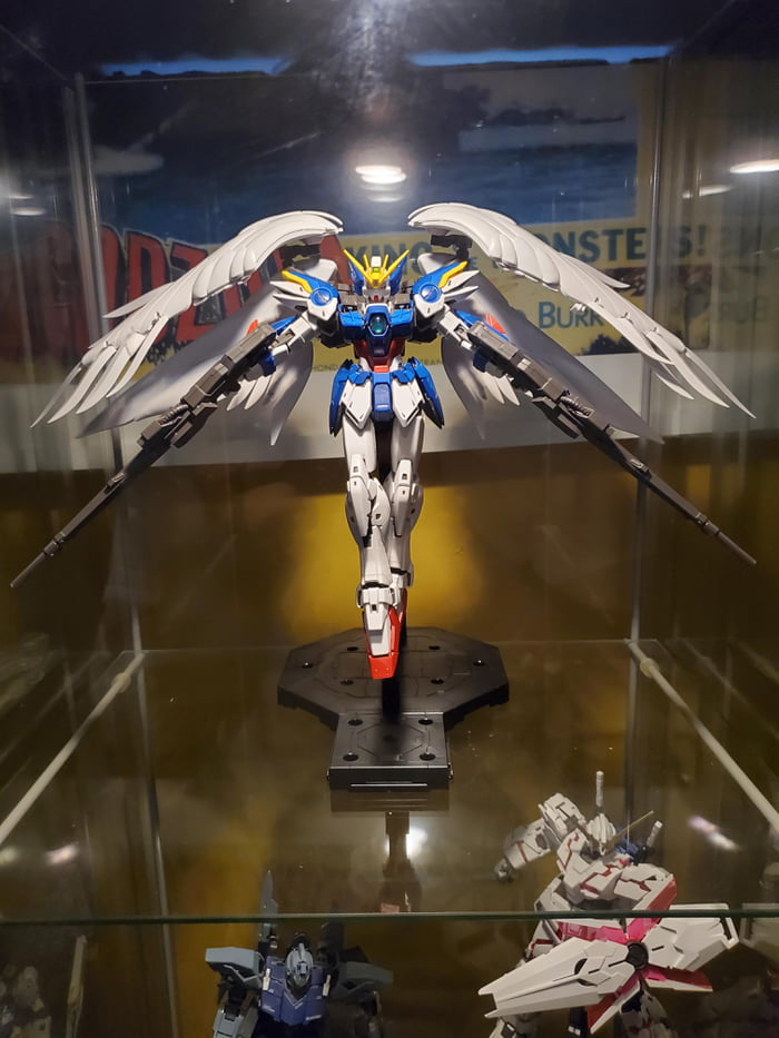 Just finished building this beauty (MG Wing Gundam Zero EW Ver.Ka ...