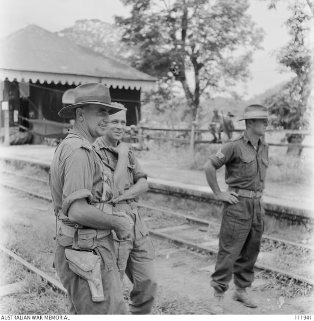 Borneo Campaign. 5 July 1945. Australian soldiers of 2/32nd Battalion ...