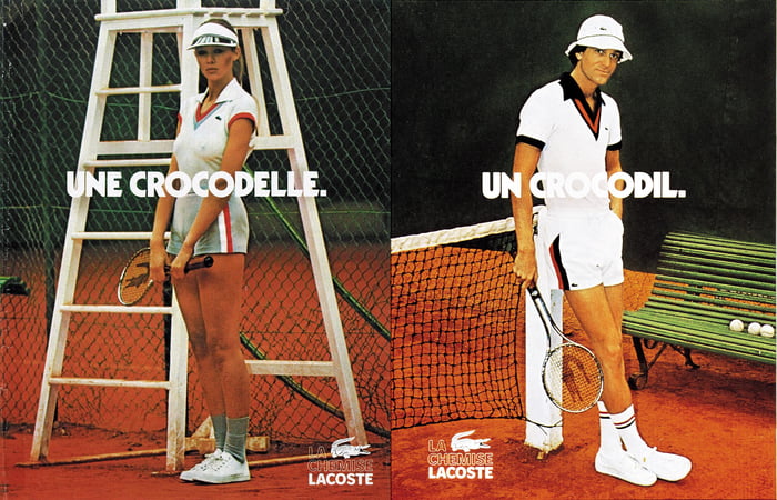 Lacoste ad, 1970s - 9GAG
