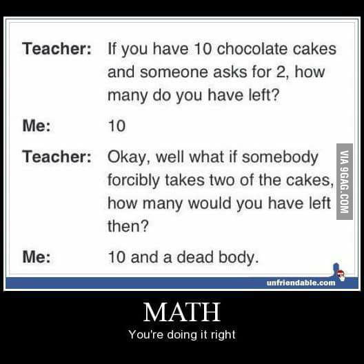 MATH.... - 9GAG
