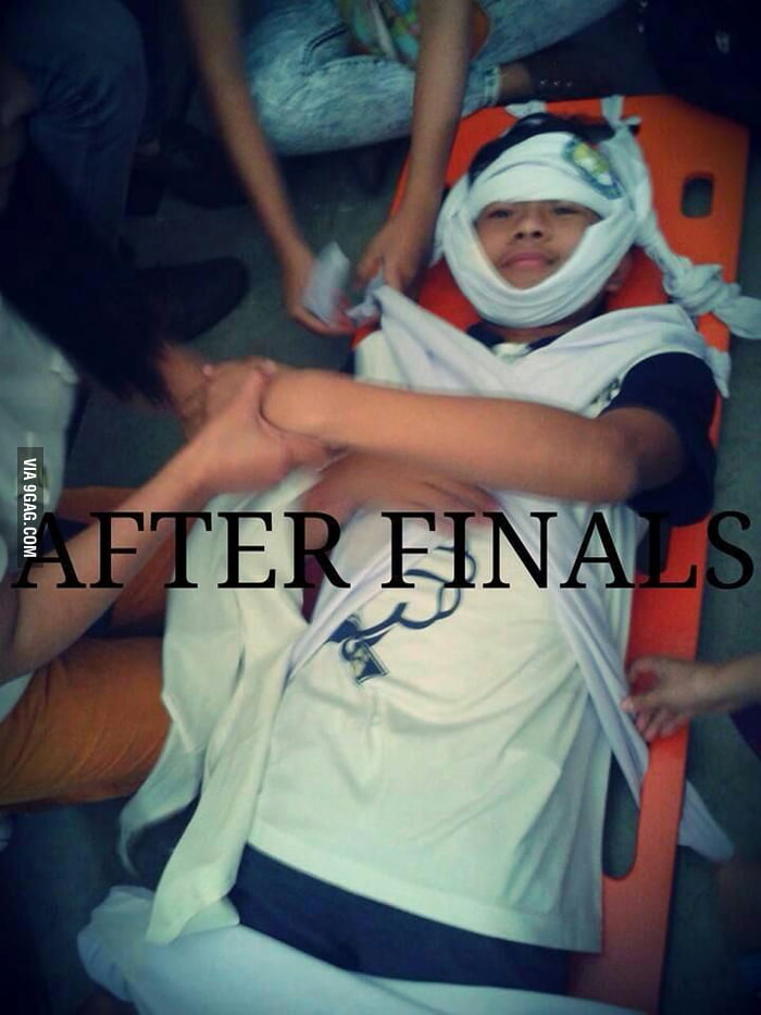 Me after finals week. - 9GAG