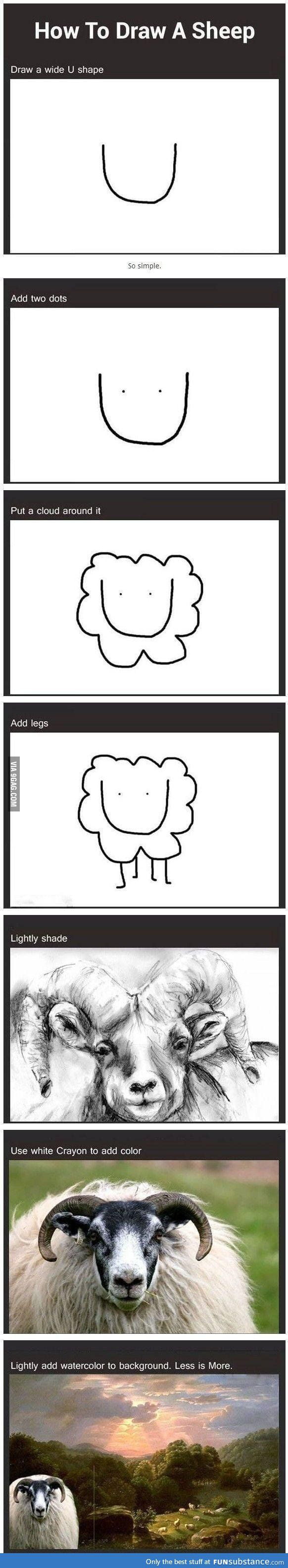 Easy drawing tutorial. - 9GAG