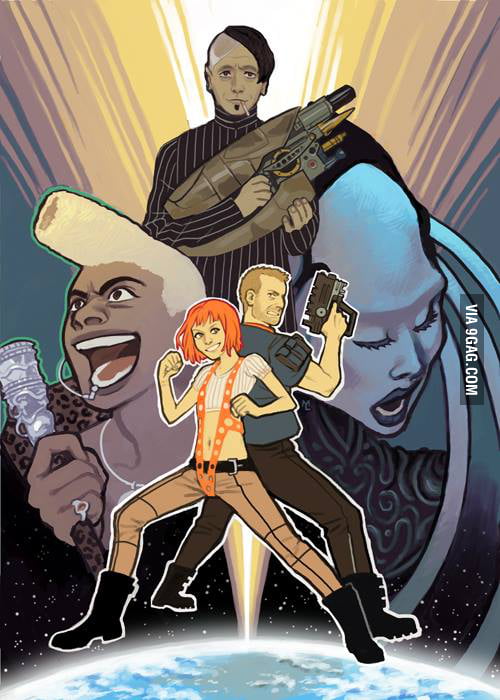 Fifth Element art - 9GAG