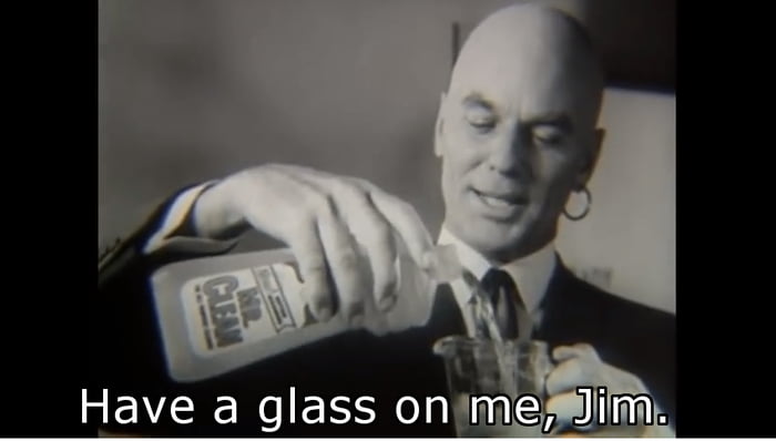 You can't refuse the hitman. He's mean. He's Mr. Clean! - 9GAG