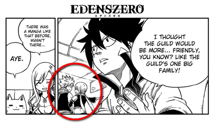 Familiar cameo on Edens Zero Ch.03 - 9GAG