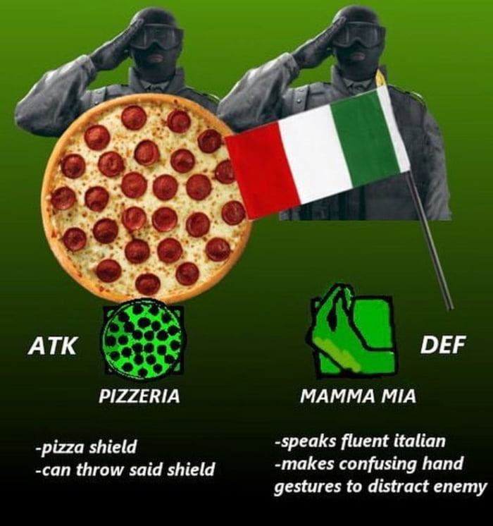 The new Italian operators for r6s - 9GAG